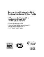 Download API RP 13B-1 In PDF - International Technical & Specifications ...