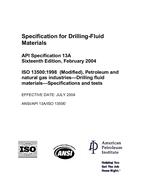 Download API 13A In PDF - International Technical & Specifications Codes