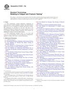 Download ASTM E1823-10a In PDF - International Technical & Specifications Codes