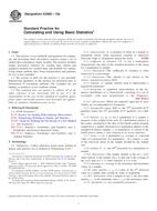 Download ASTM E2586-10a In PDF - International Technical ...