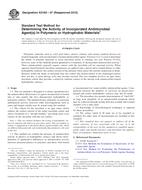 Download ASTM E2180-07(2012) In PDF - International Technical & Specifications Codes