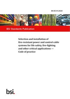 Download BS 8519 In PDF - International Technical & Specifications Codes