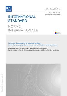Download IEC 60286-1 Ed. 3.1 b In PDF - International Technical ...