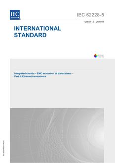 Download IEC 62228-5 Ed. 1.0 en:2021 In PDF - International Technical & Specifications Codes
