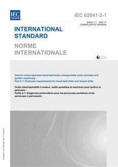 Download IEC 62841-2-1 Ed. 1.1 b In PDF - International Technical ...