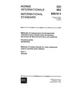 Download IEC 60510-1 Ed. 1.0 b In PDF - International Technical ...