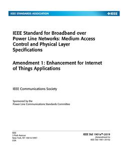 Download IEEE 1901a-2019 In PDF - International Technical & Specifications Codes