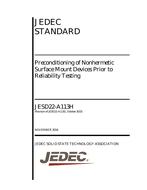 Download JEDEC JESD22-A113H In PDF - International Technical ...