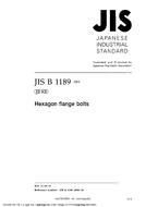 Download JIS B 1189:2005 In PDF - International Technical ...