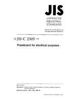 Download JIS C 2305 In PDF - International Technical & Specifications Codes