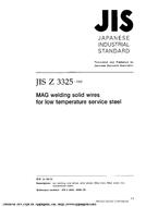 Download JIS Z 3325 In PDF - International Technical & Specifications Codes