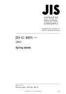 Download JIS G 4801:2005 In PDF - International Technical ...