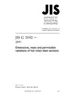 Download JIS G 3192:2005 In PDF - International Technical ...