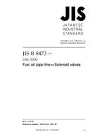 Download JIS B 8473 In PDF - International Technical & Specifications Codes