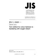 Download JIS L 0889 In PDF - International Technical & Specifications Codes
