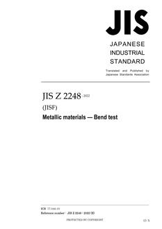 Download JIS Z 2248 In PDF - International Technical & Specifications Codes