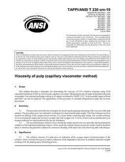 Download TAPPI T 230 In PDF - International Technical & Specifications ...